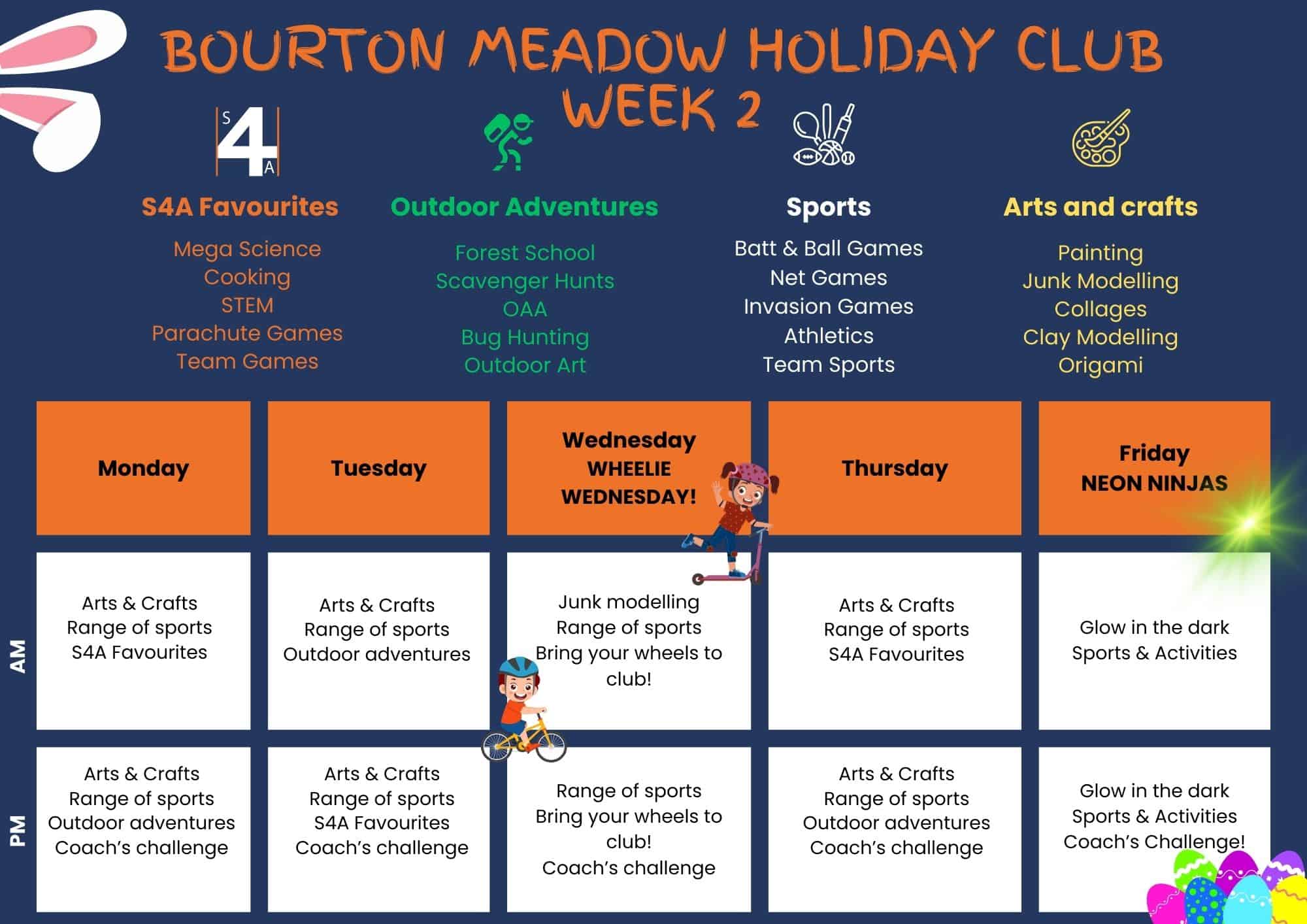 Holiday Club at Bourton Meadow | Holiday Clubs | S4A Club