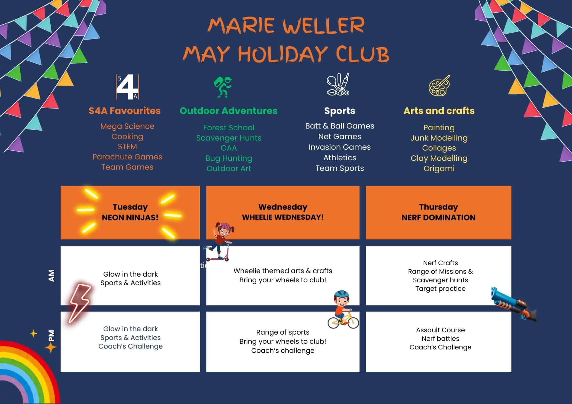 Wraparound Care at Marie Weller School | S4A Club
